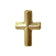 Cross Tooth Gem – 24k Solid Gold | Symbolic Twinkles Jewelry