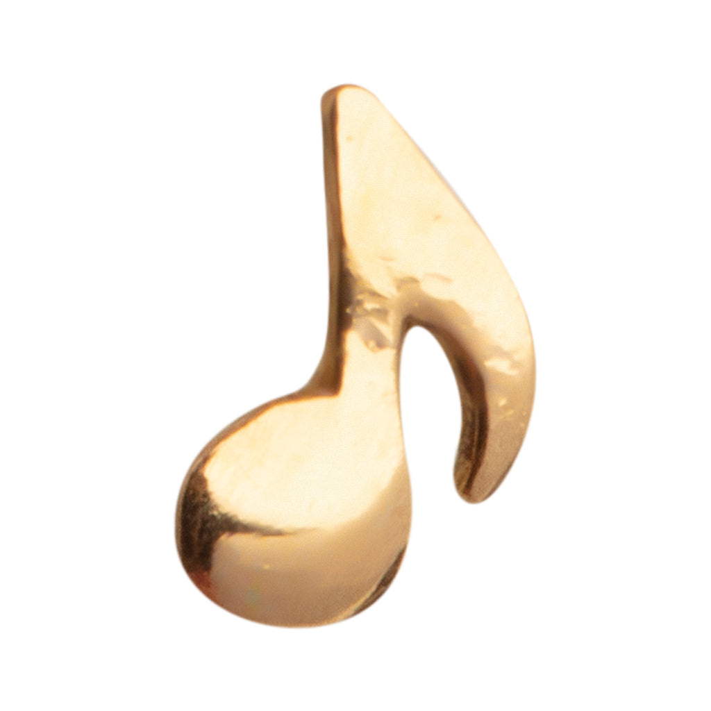 Musical Note 22k Gold Tooth Gem – Twinkles 22-karat Gold Jewelry