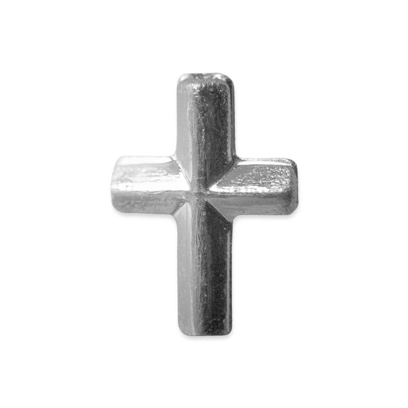 Cross Tooth Gem – 18k Solid White Gold | Elegant & Symbolic Dental gem